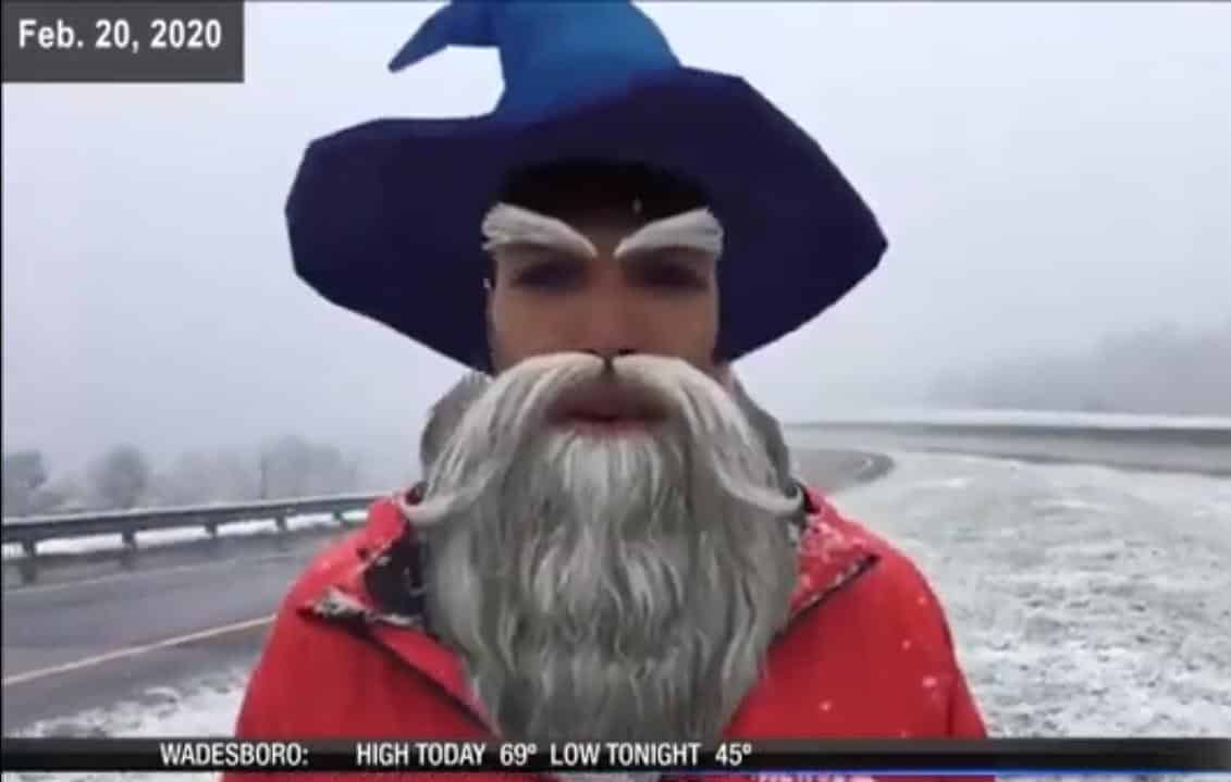 Repórter da CNN dá a previsão do tempo fantasiado com filtros - Olhar ...