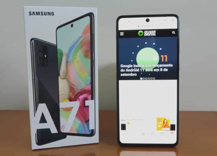 Review Galaxy A71: celular balanceado acerta nas fotos e performance ...