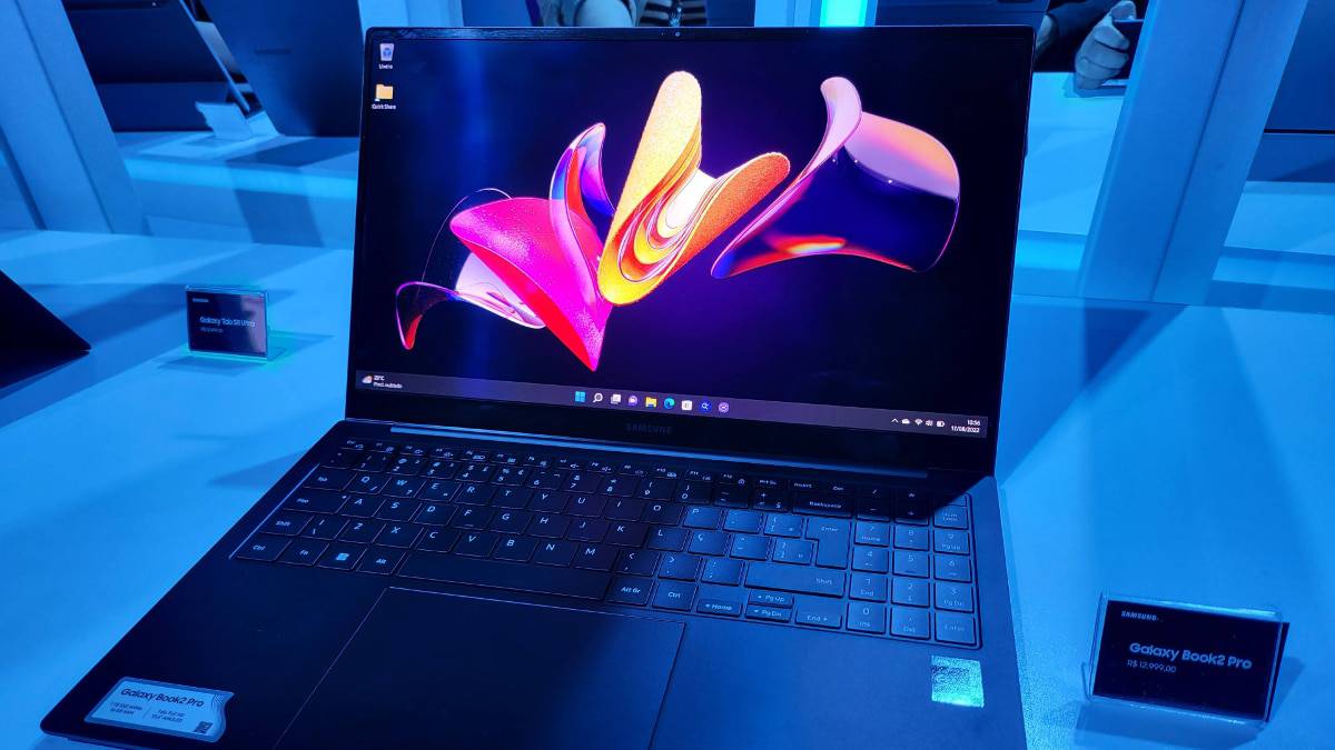 Samsung lança no Brasil Galaxy Book 2 Pro e Galaxy Book 2 360 com até ...