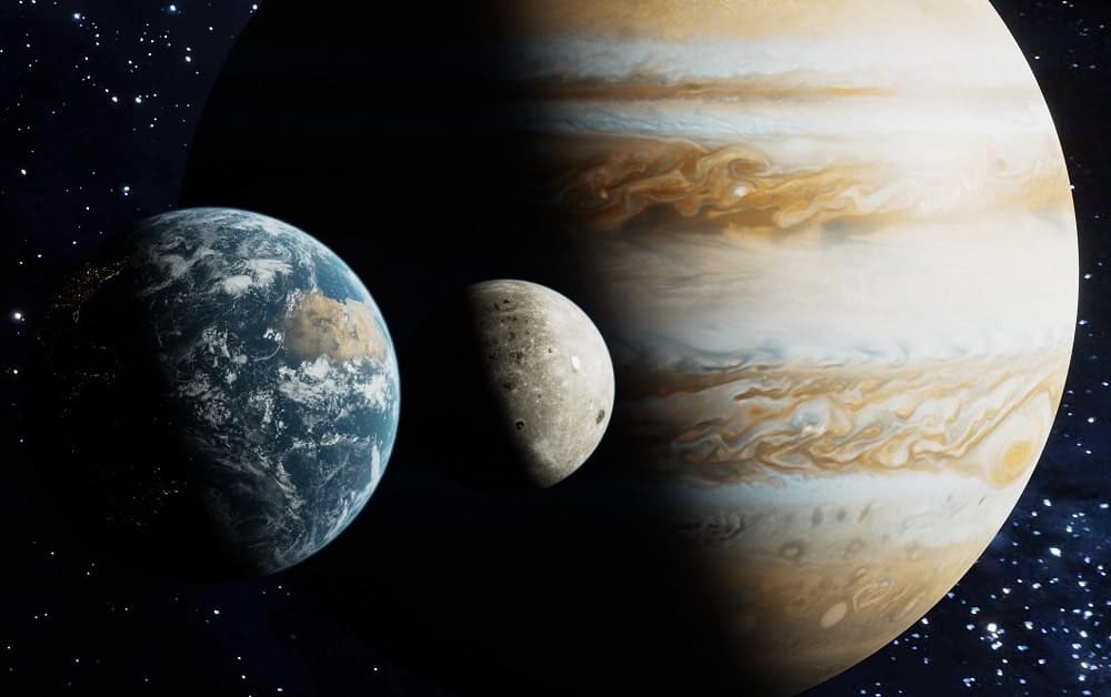 Observe a Lua em conjunção com Júpiter nesta sexta-feira (4)