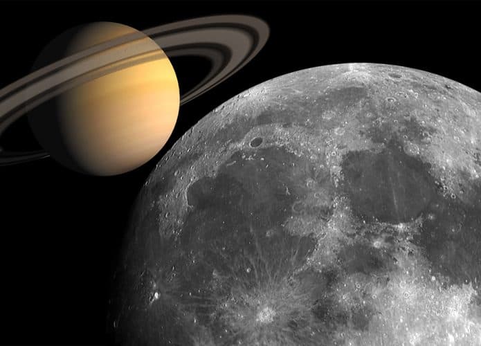 Semana termina com a Lua em conjunção com Saturno