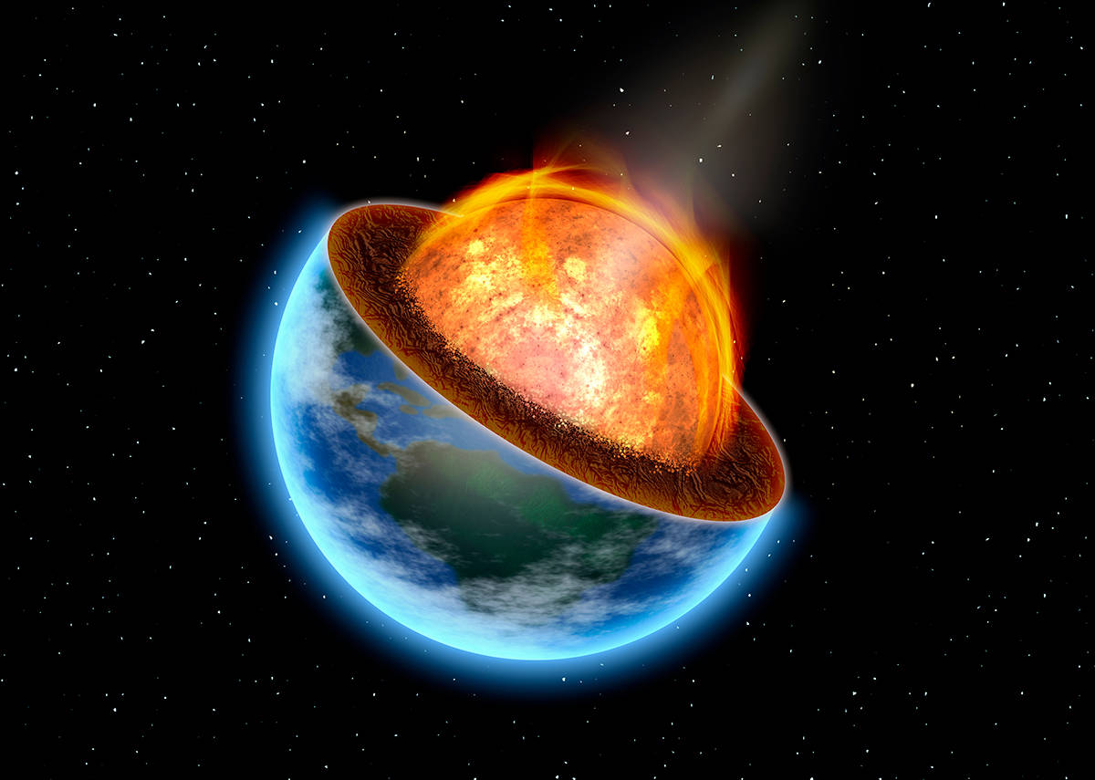 Átomos de ferro se movimentam no núcleo interno sólido da Terra