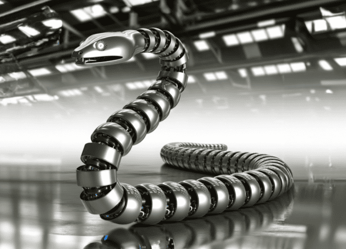 Robô cobra: novo design torna máquina mais flexível