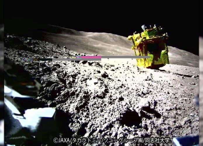 Sonda SLIM faz novas fotos da Lua após “despertar” inesperado