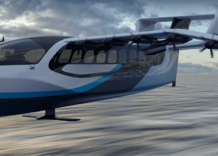 Barco ou avião? Este "planador do mar" elétrico une os dois