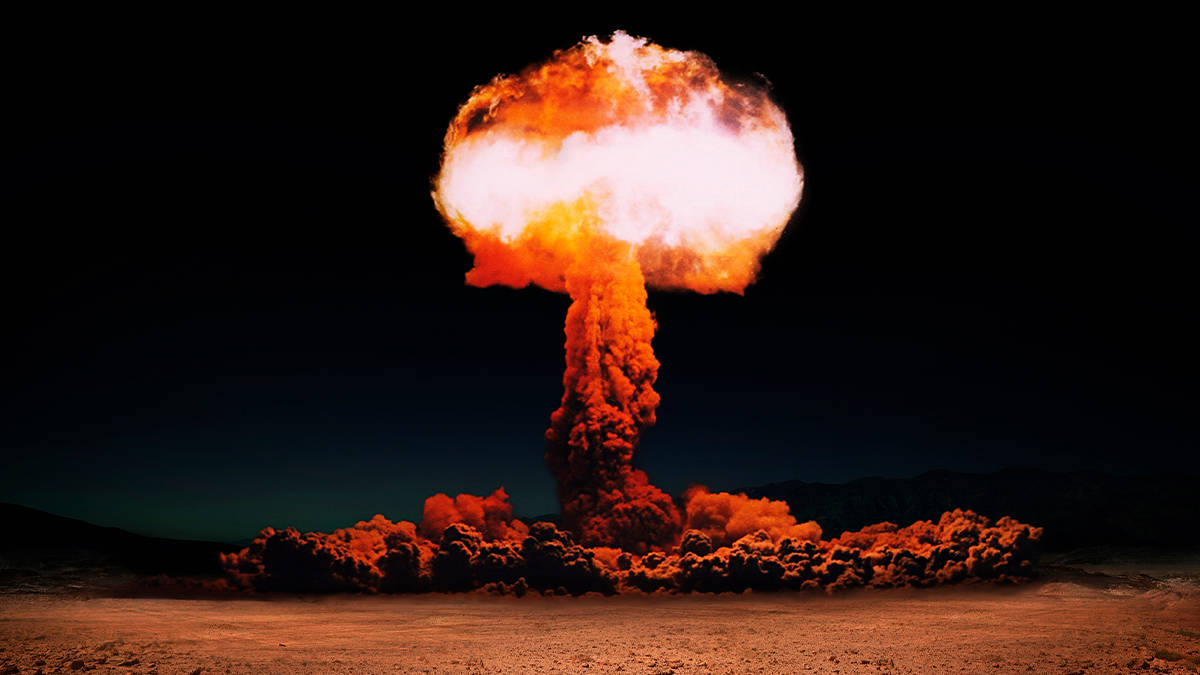 Uma bomba atômica é capaz de consumir atmosfera da Terra?
