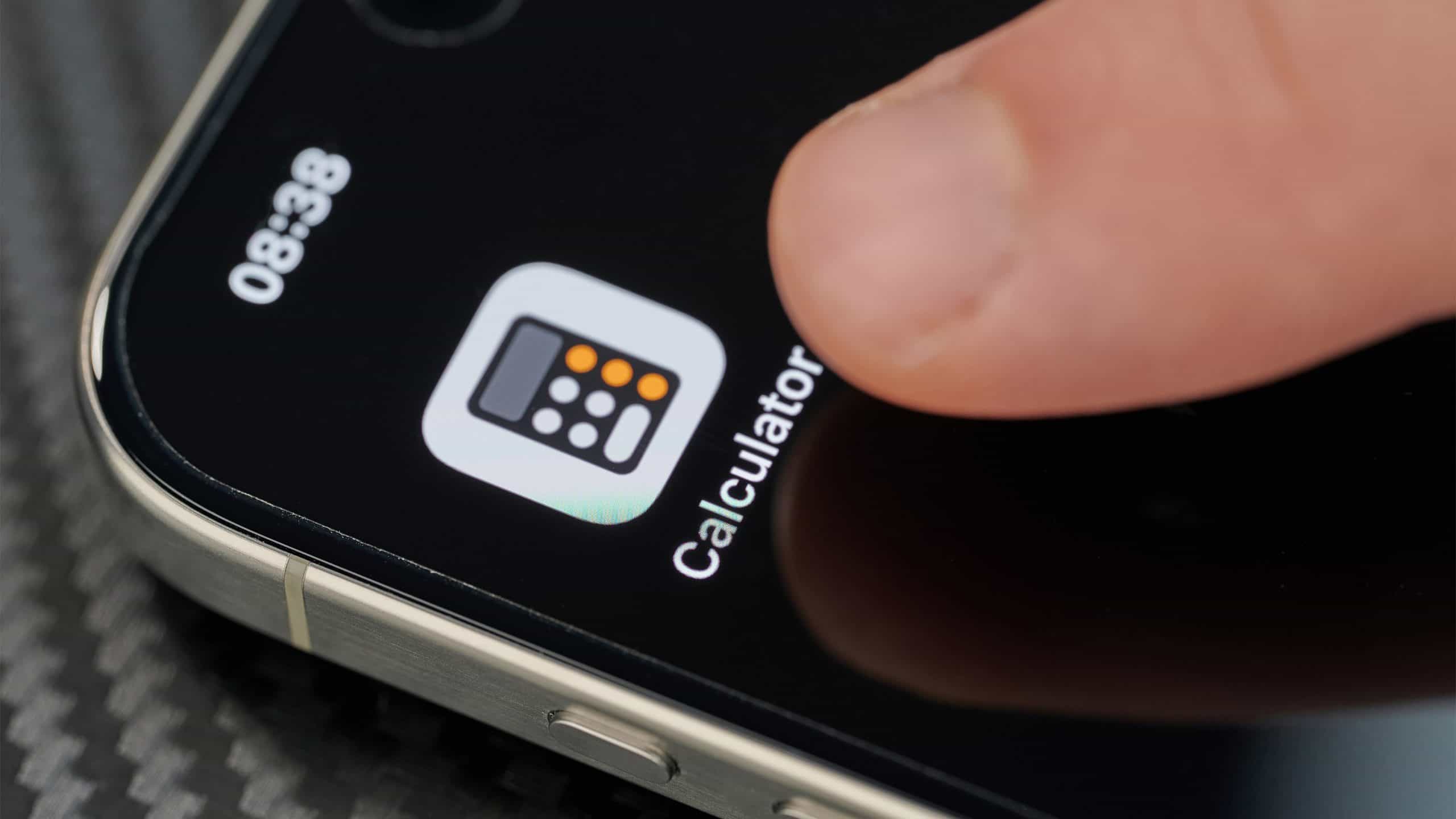 Vai dar para fazer continhas sem precisar de calculadora no iPhone