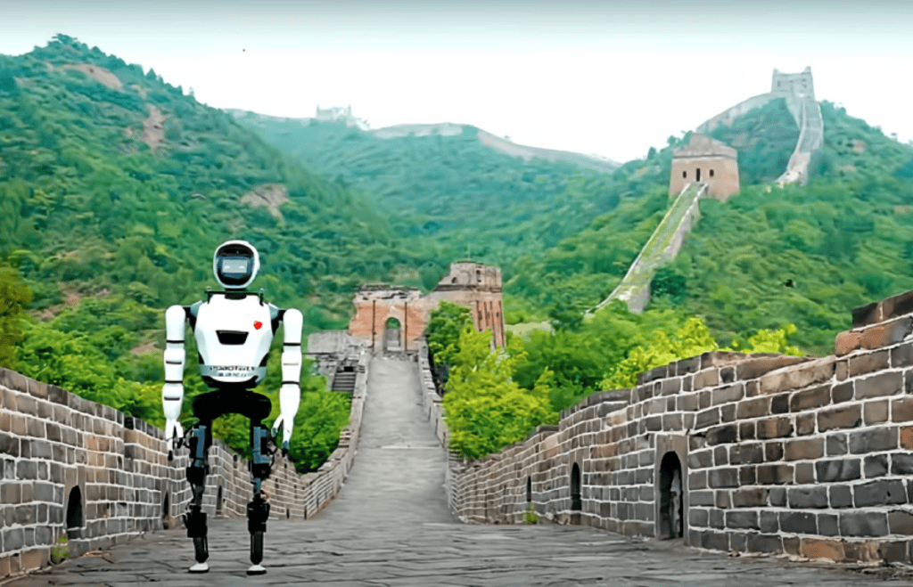 Vídeo: conheça o primeiro robô humanoide a escalar a Grande Muralha ...
