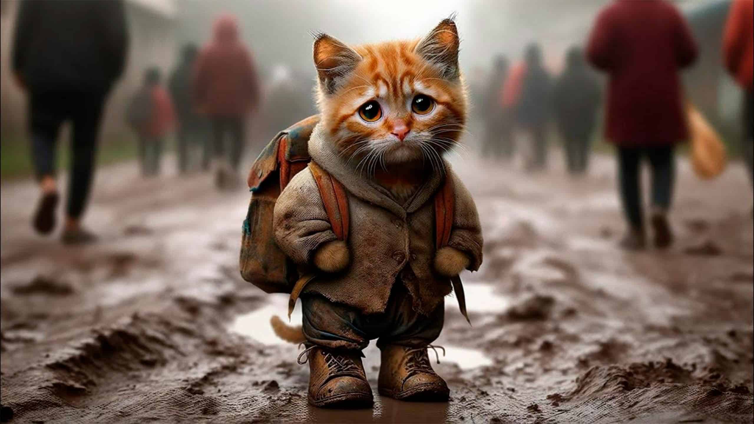 Vídeos tristes de gatos feitos com IA mostram futuro (possível) da internet