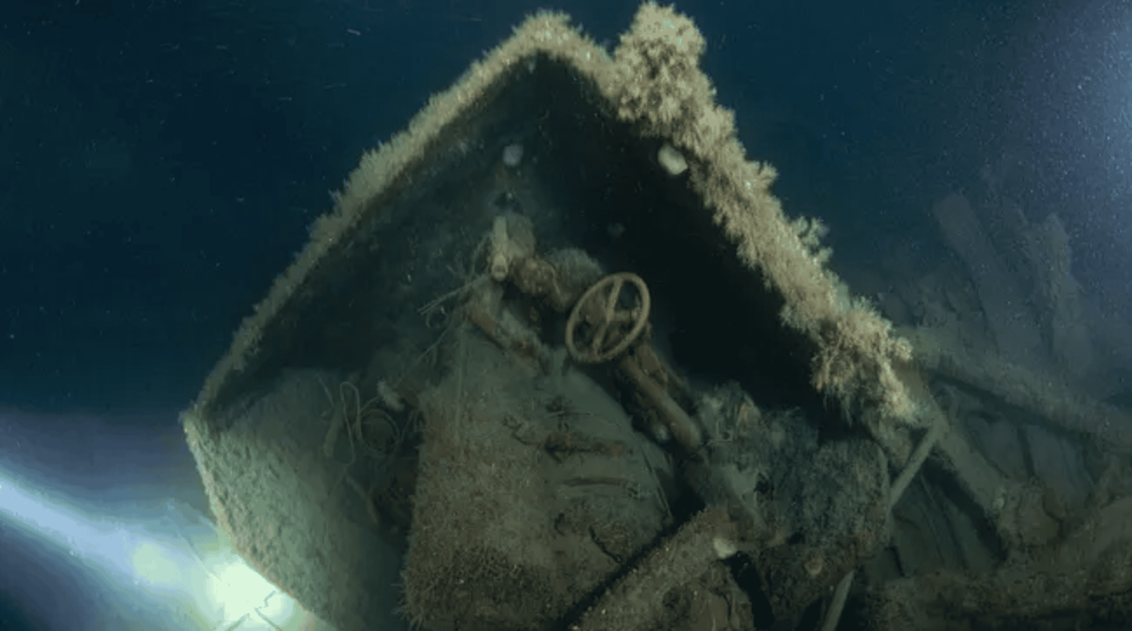 Naufrágio de navio de guerra é descoberto após mais de 100 anos