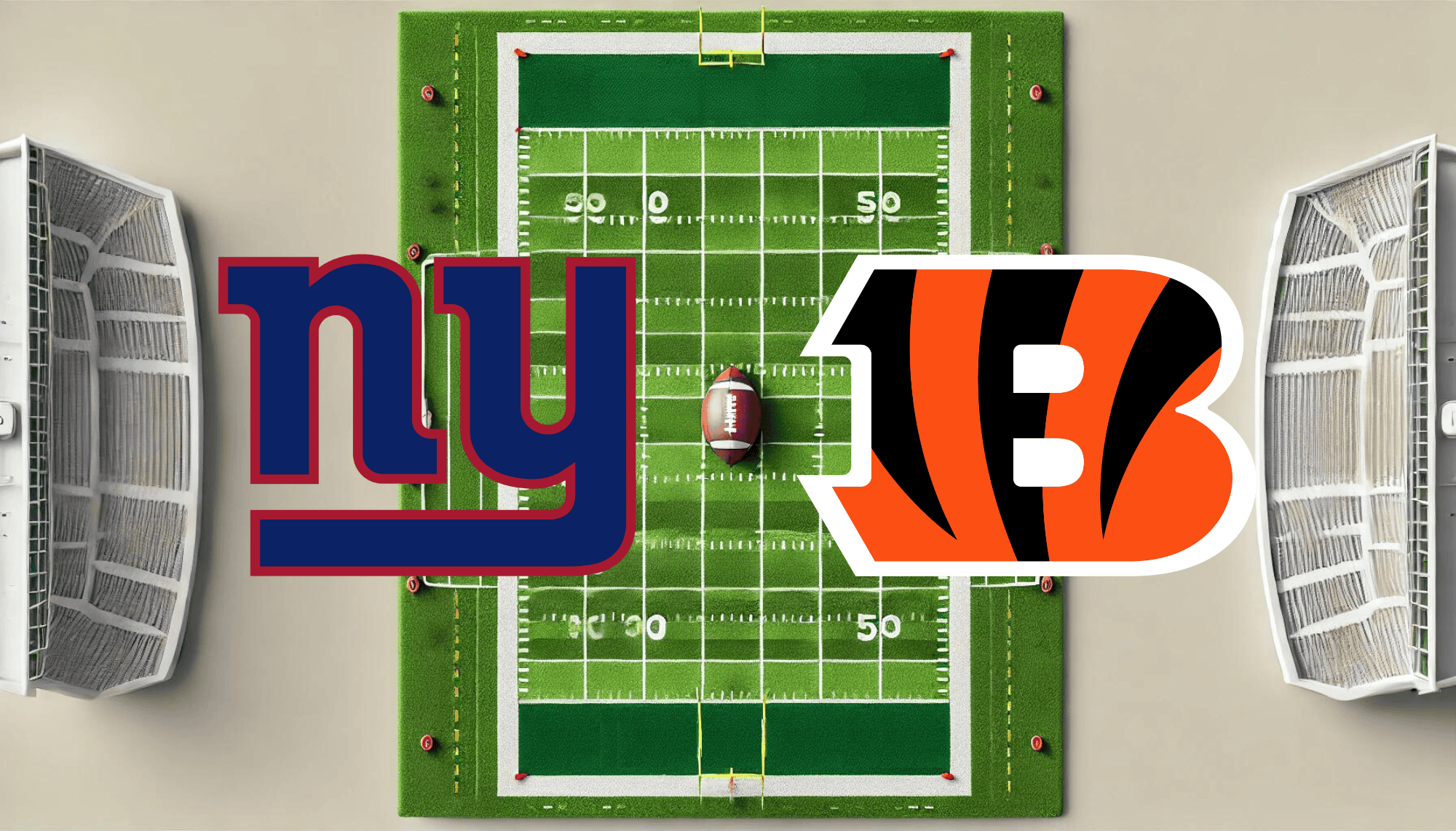 Giants x Bengals: onde assistir ao jogo da NFL