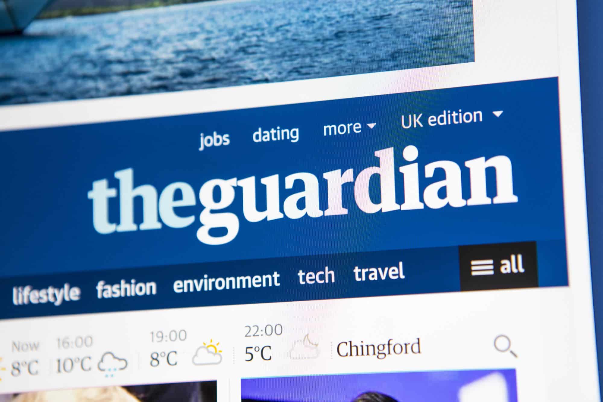 The Guardian "rompe" com o X e não publicará mais nada por lá