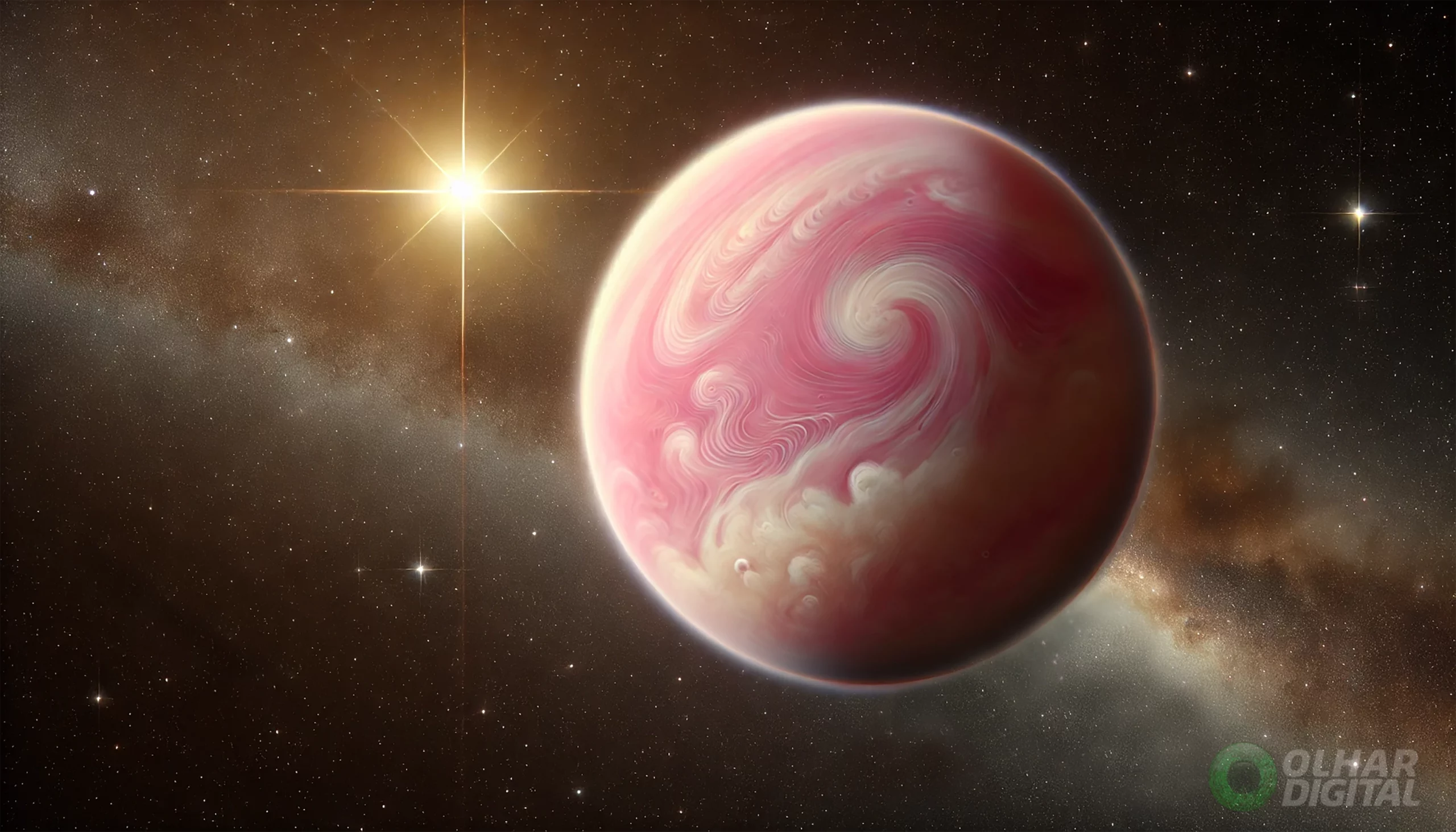 Novo mundo é descoberto em sistema de planetas “algodão doce” - Olhar ...