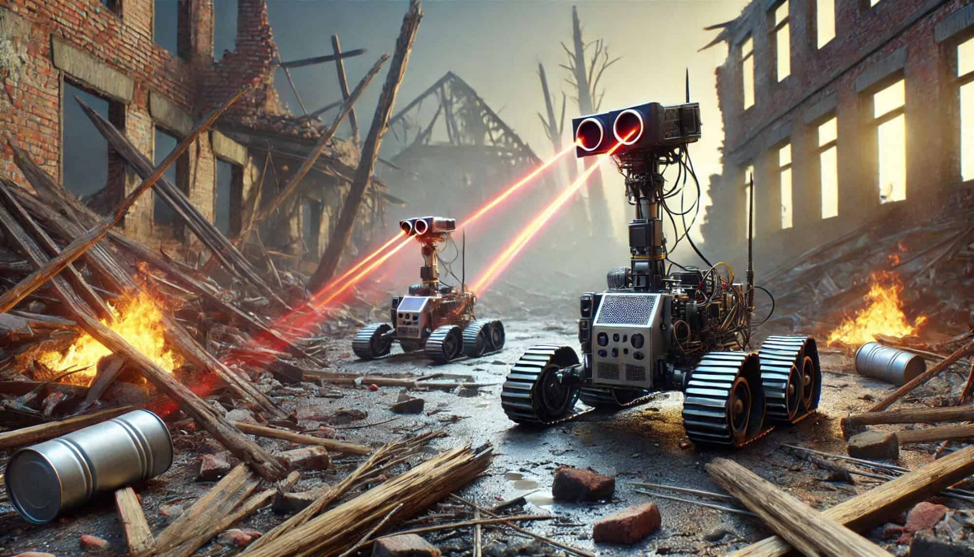 Novo robô com laser pode revolucionar a exploração de áreas de risco