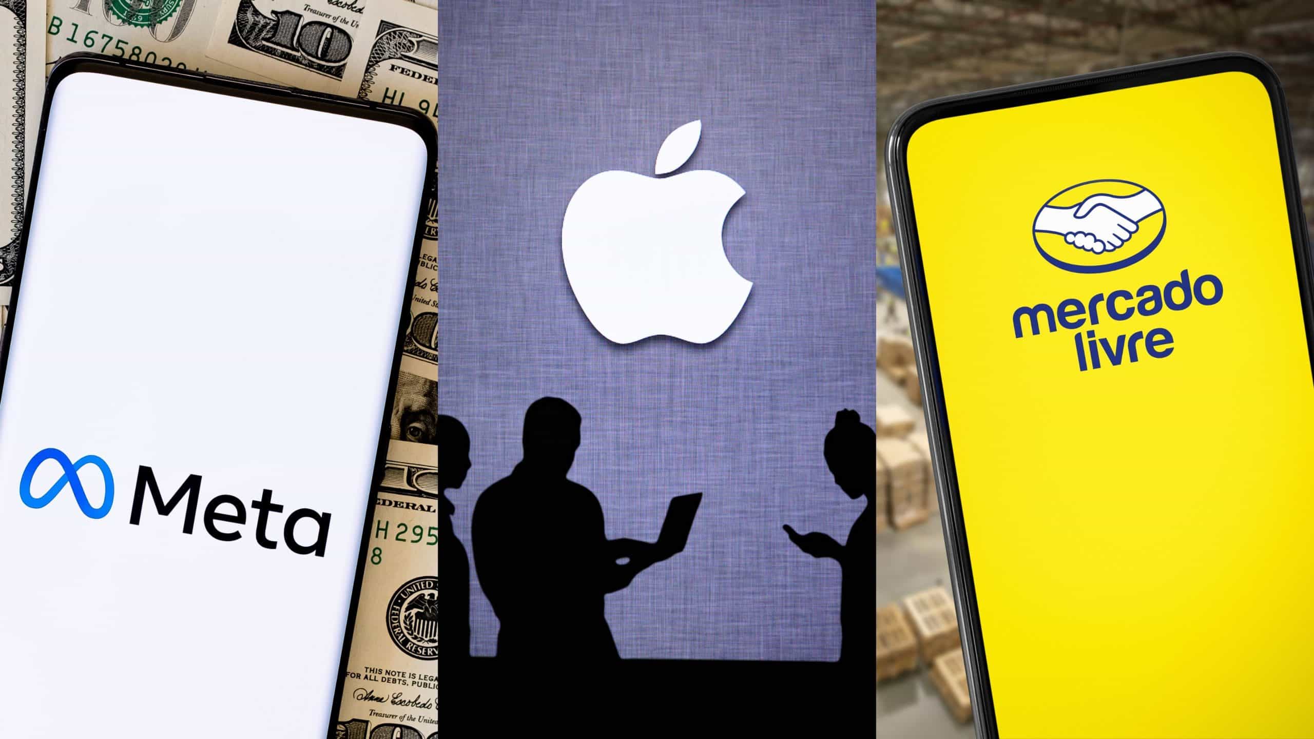 Apple é alvo de processos da Meta e do Mercado Livre no Brasil; entenda