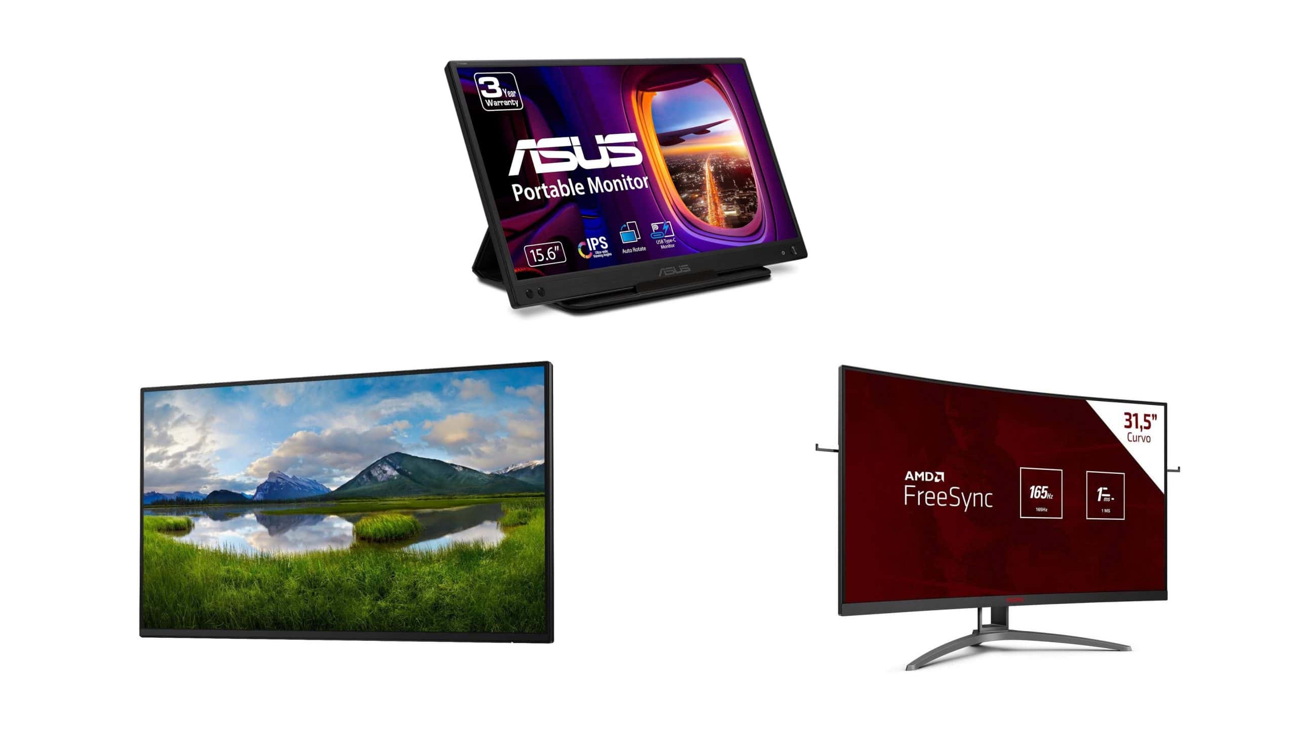 Ofertas do dia: chegaram os monitores em promoção! Economize para jogar ...