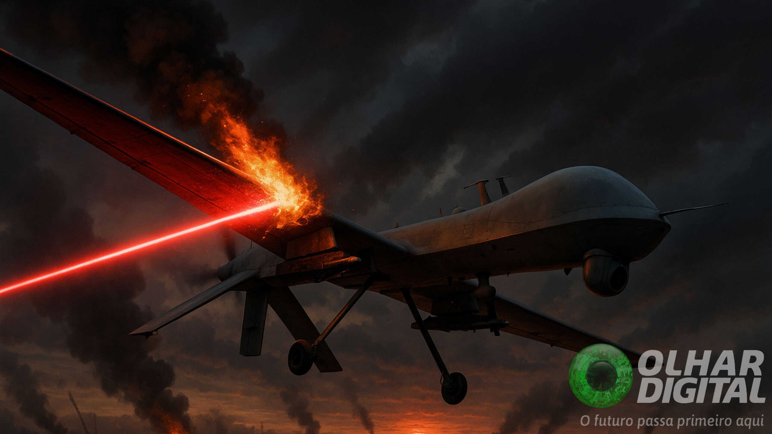 Laser militar derruba drone em combate; assista ao vídeo - Olhar Digital