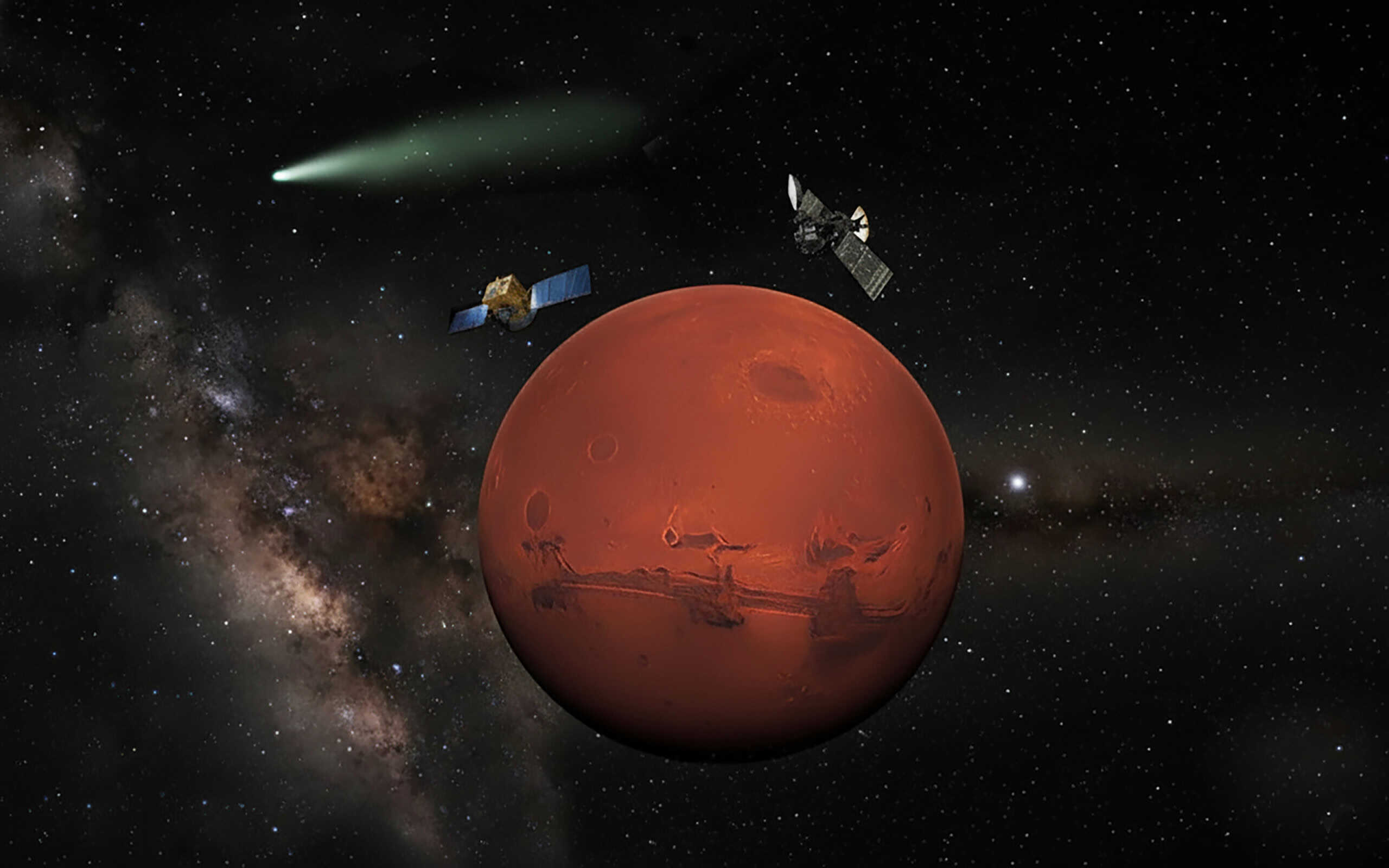 Veja novas imagens do cometa interestelar 3I/ATLAS perto de Marte