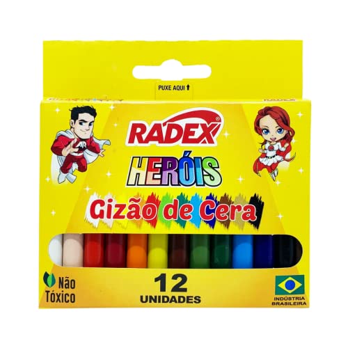 Olhar Digital Ofertas - Gizão de Cera Asuper College 12 Cores UN. - RADEX