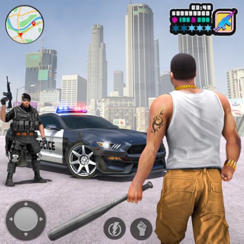 Olhar Digital Ofertas - Real Cop Car Chase Police Simulator Game