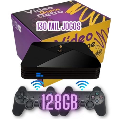 Olhar Digital Ofertas - Game Retro Diversos Consoles 2 Controles Sem Fio 128GB 130 Mil Jogos ...