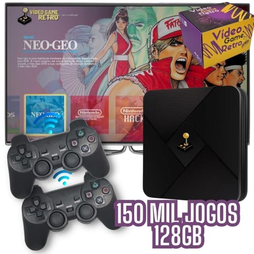 Olhar Digital Ofertas - Game Retro Diversos Consoles 2 Controles Sem Fio 128GB 130 Mil Jogos ...