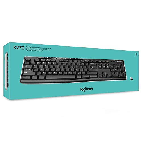 Olhar Digital Ofertas - Teclado sem fio Logitech K270 com 8 Teclas Multimídia, Conexão USB ...