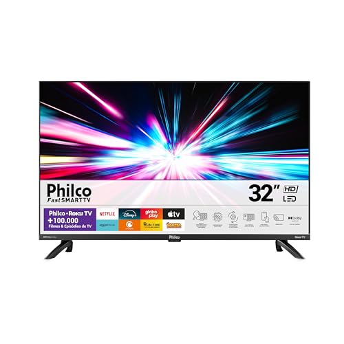 Olhar Digital Ofertas - Smart TV 32” Philco LED Roku TV PTV32G7PR2CGB